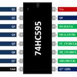SN74HC595N, 8-Bit Shift Register ICs - Calcutta Electronics