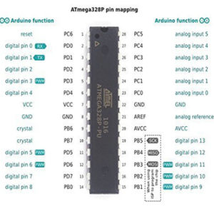 ATMEGA328-PU with arduino Bootloader 2018 version - Calcutta Electronics