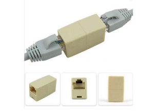 RJ 45 joiner CAT5, CAT5E, CAT6 Female to Female (LAN) Network ...