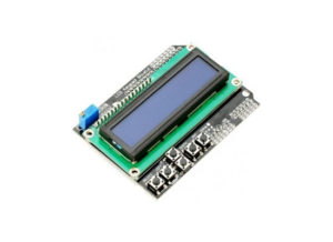 1602 LCD Shield with Keypad Blue Backlight - Calcutta Electronics