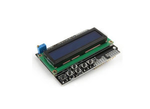 1602 LCD Shield with Keypad Blue Backlight - Calcutta Electronics