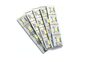 4V 4 LED aluminium Strip Light Ultra White 5 pcs - Calcutta Electronics