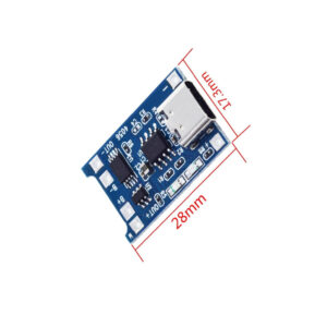TP4056 Battery Charging Protection Type C module - Calcutta Electronics