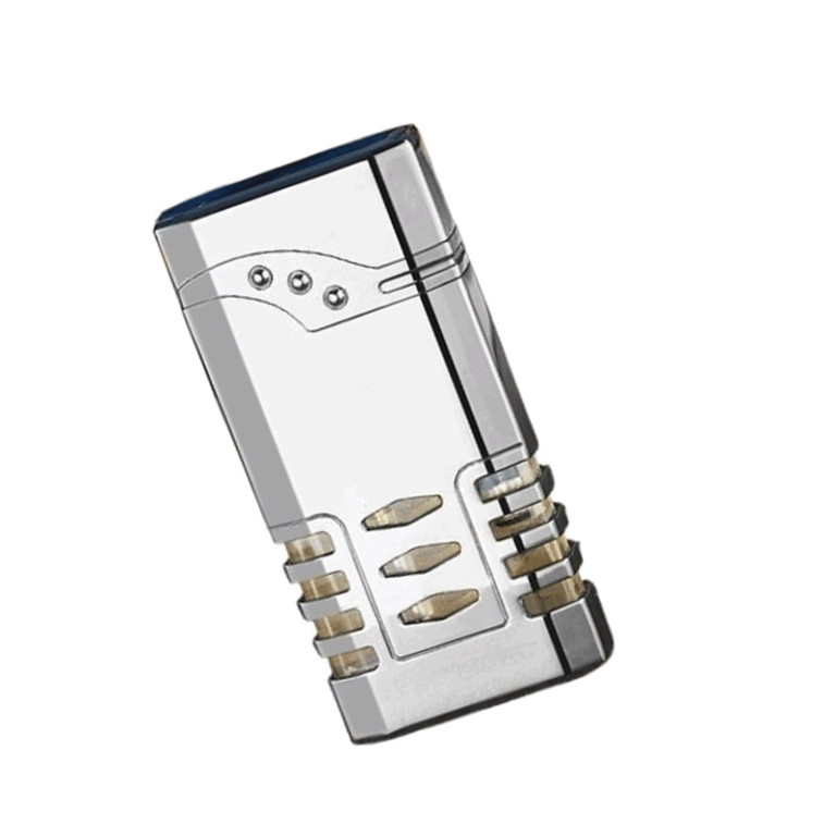 Jet Flame Metal Lighter Buten Gas High Quality - Calcutta Electronics